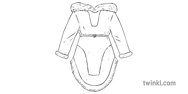 inuit amauti कपड़े फर फर आर्कटिक बच्चा संस्कृति ks2 कालो र सेतो rgb