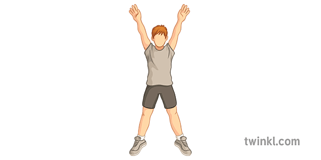 jumping jacks 2 pe technology sequence second Illustration - Twinkl
