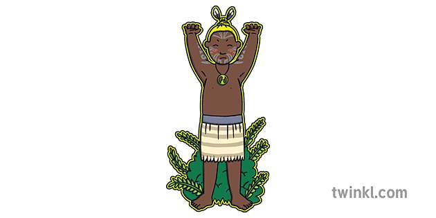 ks1 haumia tiketike maori god food pakis new zealand penciptaan mitos warna