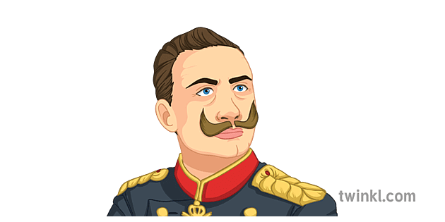 kaiser wilhelm ii aworan itan wwi German secondary Illustration - Twinkl