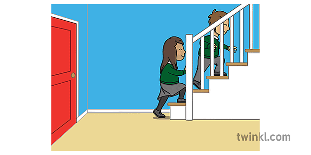 kit and sam creeping upstairs ตื่นเต้น twinkl phonics ระดับ 5 สัปดาห์ 13