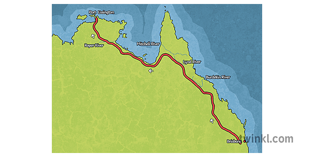 ludwig leichhardt exploration route australia map history ks2