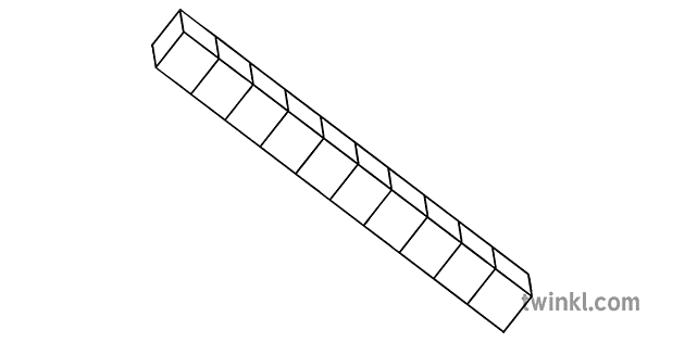 mab บล็อกสิบขาวดำ Illustration - Twinkl