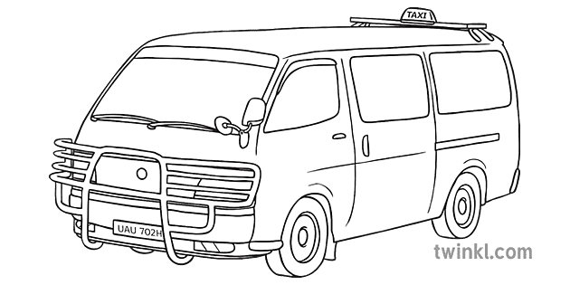 matatu public minibus taxi transport uganda africa ks1 bw rgb