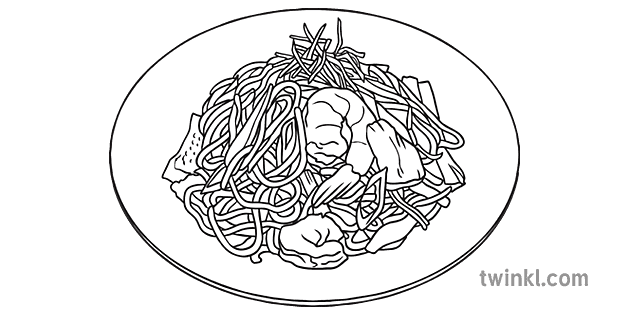 mee goreng noodles indonesian indonesia cuisine food traditional ks1 ...