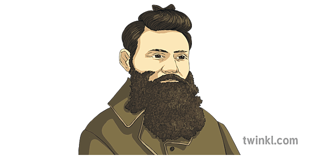 ned kelly Illustration - Twinkl