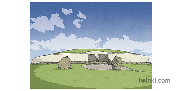 Newgrange Illustration - Twinkl