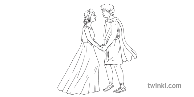 Orpheus And Eurydice Coloring Pages Sketch Coloring Page
