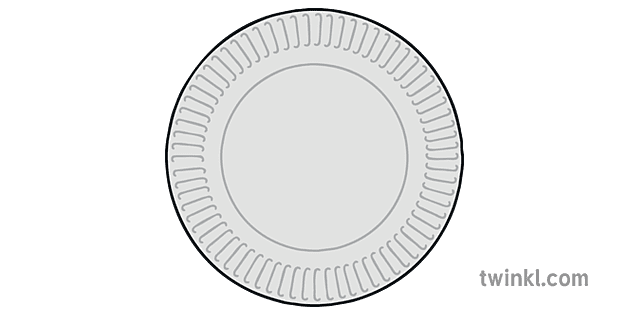 Paper Plate Illustration - Twinkl