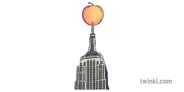 peach on empire state building scene james and the giant peach ks1