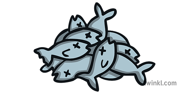 pile of fish scene object fairy tale bear fox ks1 1 - Twinkl