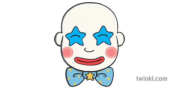 clown playdough mat german carnival clown Illustration - Twinkl