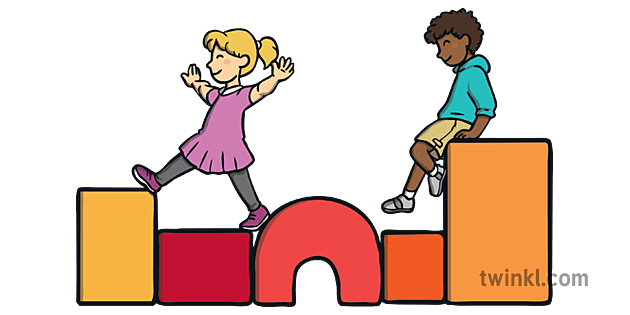 psicomotricidad motricidad gruesa soft play ks1 Dibujo - Twinkl