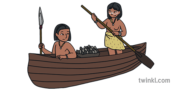 Pueblo Yagan Illustration - Twinkl