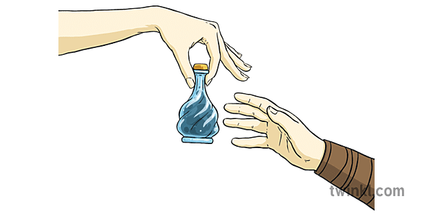 Queen Handing Elixir To Hou Yi - Twinkl