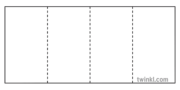 rectángulo dividido en cuartos ancho formas fracciones matemáticas ...