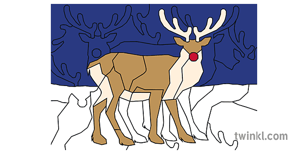 Reno Matem ticas Navidad Colorear Por N meros Secundaria Illustration reno-matem-ticas-navidad-colorear-por-n-meros-secundaria-illustration