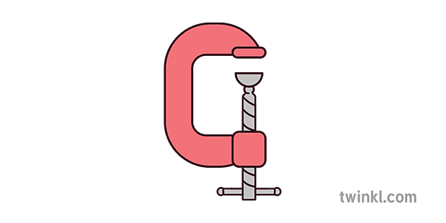Sym G Clamp Colour Illustration Twinkl