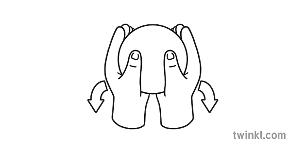 Sym Let Go Bw Illustration Twinkl