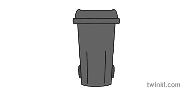 SYM Wheely Bin Colour - Twinkl