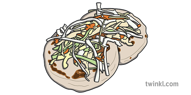 Salvadoran Pupusas Illustration