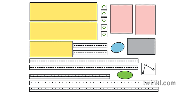 School Grounds 3 Map Symbols Illustration - Twinkl