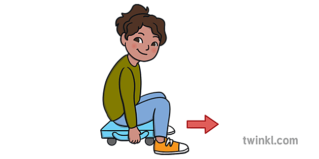 Scooter Board 5 Png Illustration - Twinkl