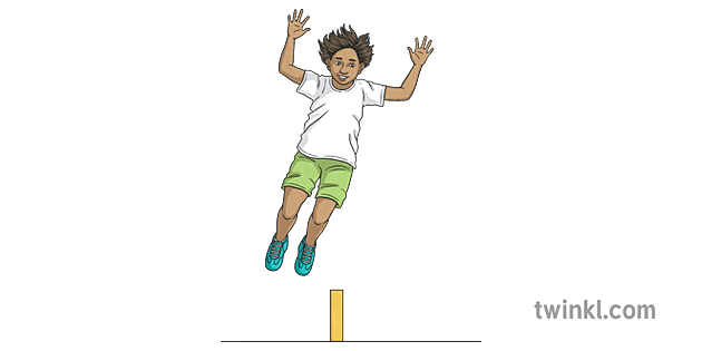 サイドツーサイドジャンプ Illustration - Twinkl