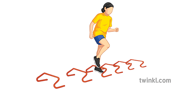 sideways hardles steps sequence health fitness exercise pe secondary