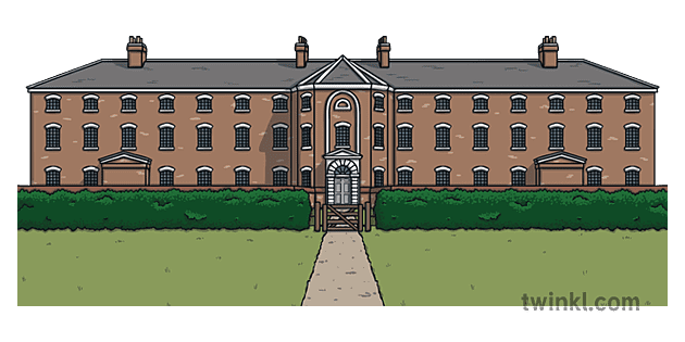 Southwell Workhouse Illustration - Twinkl