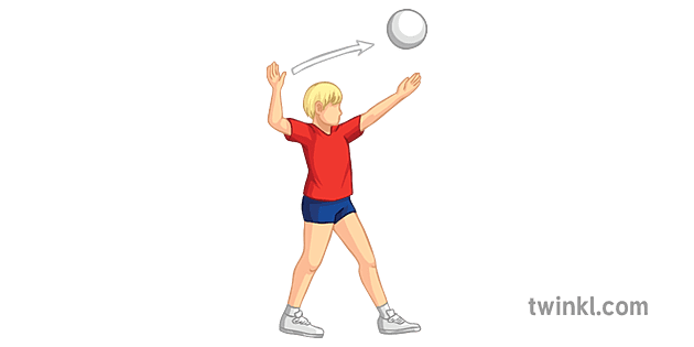 passo 3 overarm servir técnica sequência esporte pe secundário