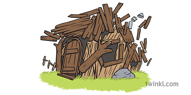 rakau whare pupuhi atu toru iti poaka ks1 Illustration - Twinkl