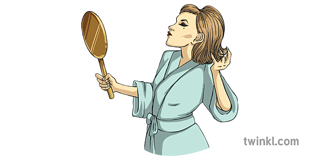 суетен човек Illustration - Twinkl