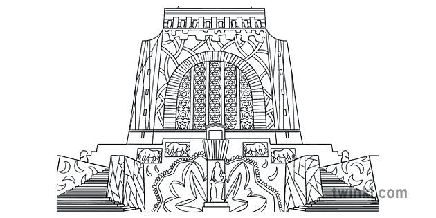 voortrekker monument mindfulness ks2 Illustration - Twinkl