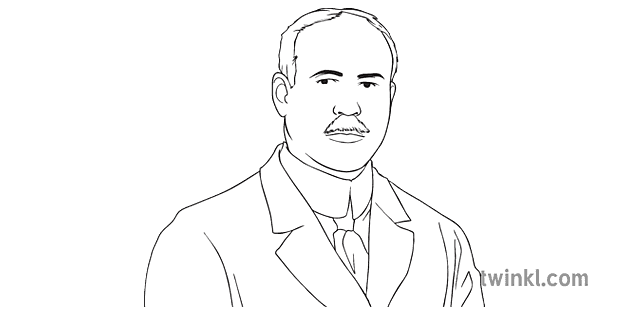 walter sutton portrait genetic science secondary bw rgb Illustration ...