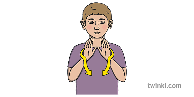 auslan shape ver 1 Illustration - Twinkl