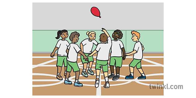 balloon keepy up ver 1 Illustration - Twinkl