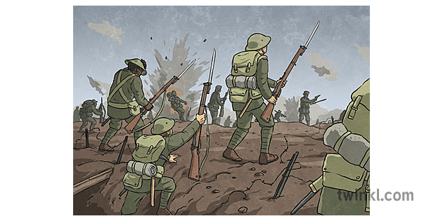bitwa pod sommą 1 Illustration - Twinkl
