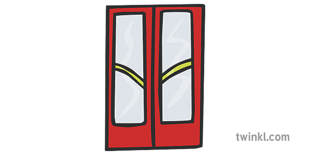 puertas bus 1 Illustration - Twinkl