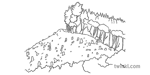 Deforestation Clipart Black And White