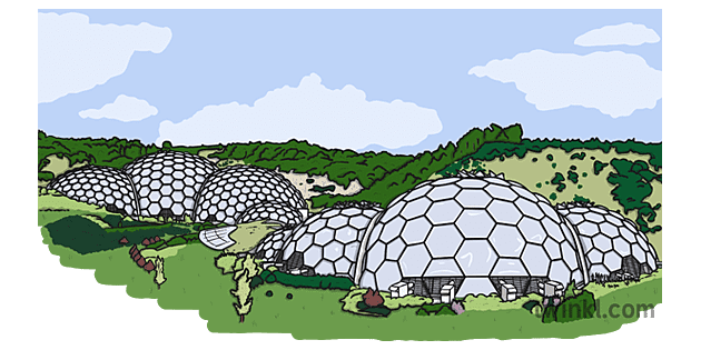 Eden Project Illustration - Twinkl