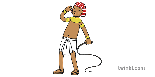Egyptian Overseer Illustration - Twinkl