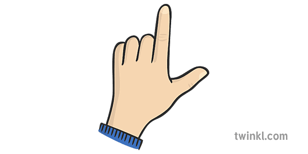 Finger Illustration - Twinkl