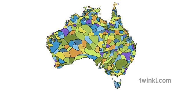 first nations map of australia ks2 ver 1 2 Illustration - Twinkl