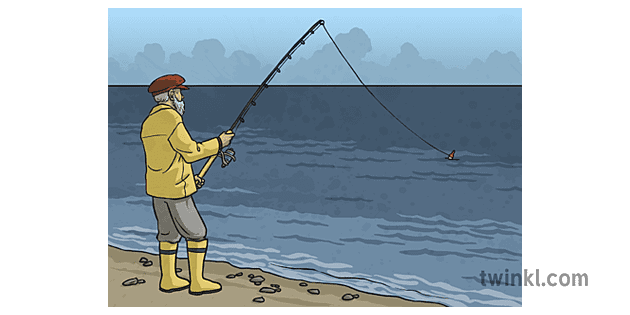 mangingisda Illustration - Twinkl