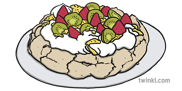 izithelo pavlova Illustration