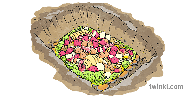 Hangi Illustration - Twinkl