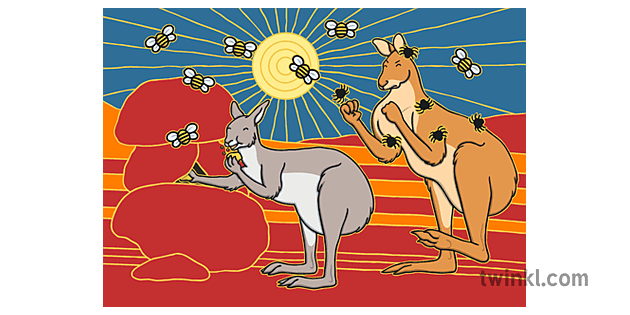 Aboriginal Dreamtime Stories How the Kangaroos got their Tails ...