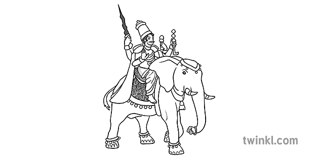 Indra Mangajam Sketch Coloring Page