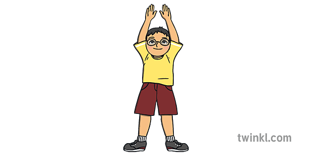 ks1 move boy touch the sky 2 twinkl eyes open ver 1 - Twinkl